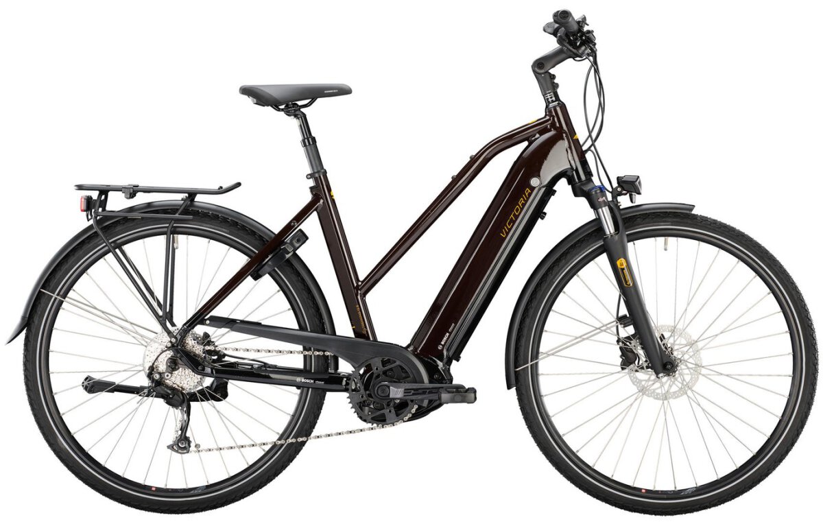 E-Bike Victoria "eTrekking 12.8" Trekkingrad, Shimano Alivio, 9-Gang ...